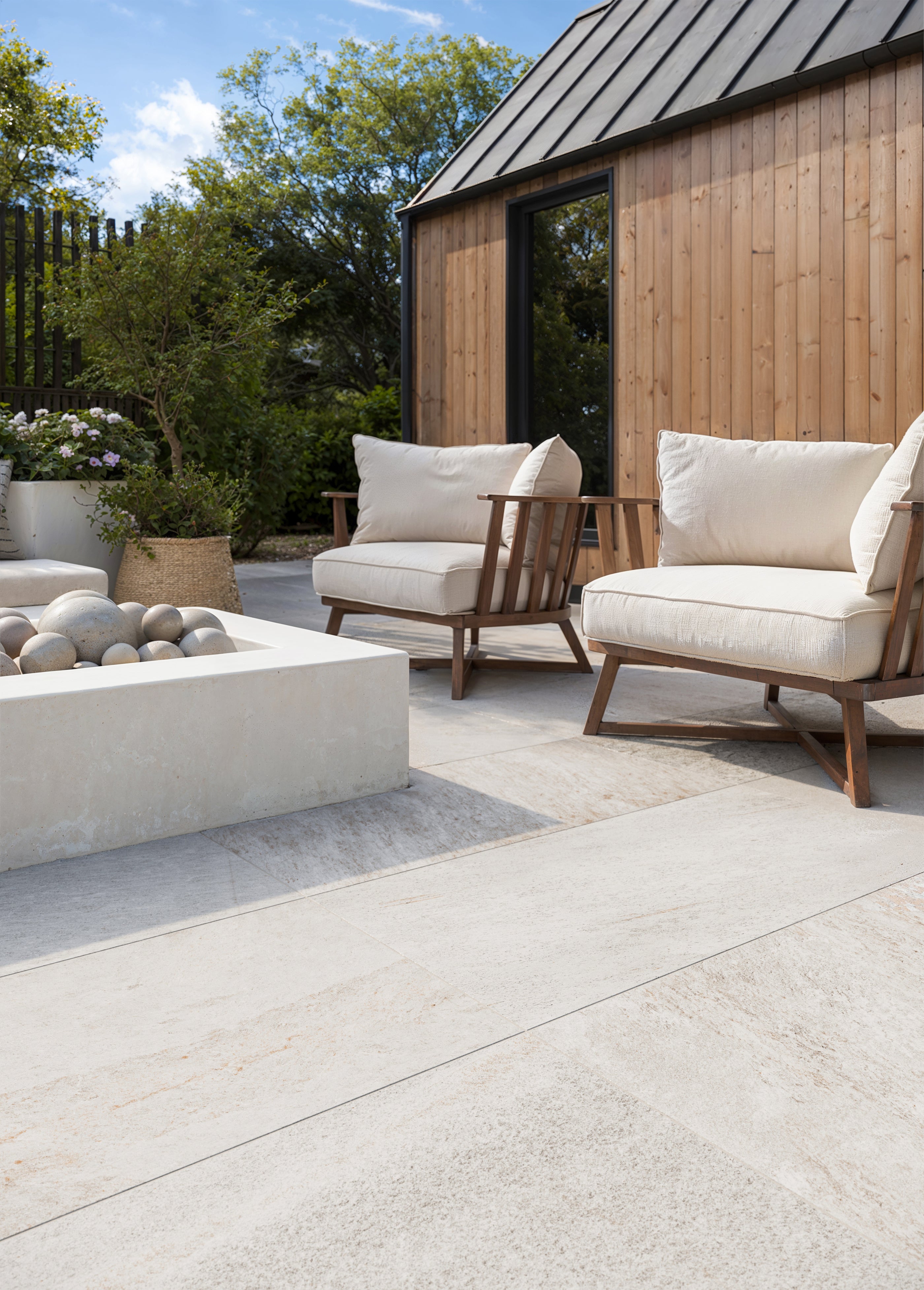Carter 24x48 Grip Porcelain 2cm Paver Tile in Stone