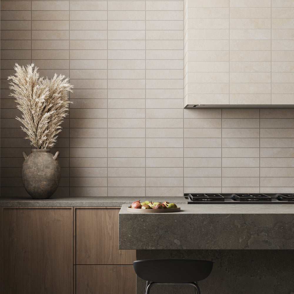Shea 3x12 Matte Porcelain Tile in Dune
