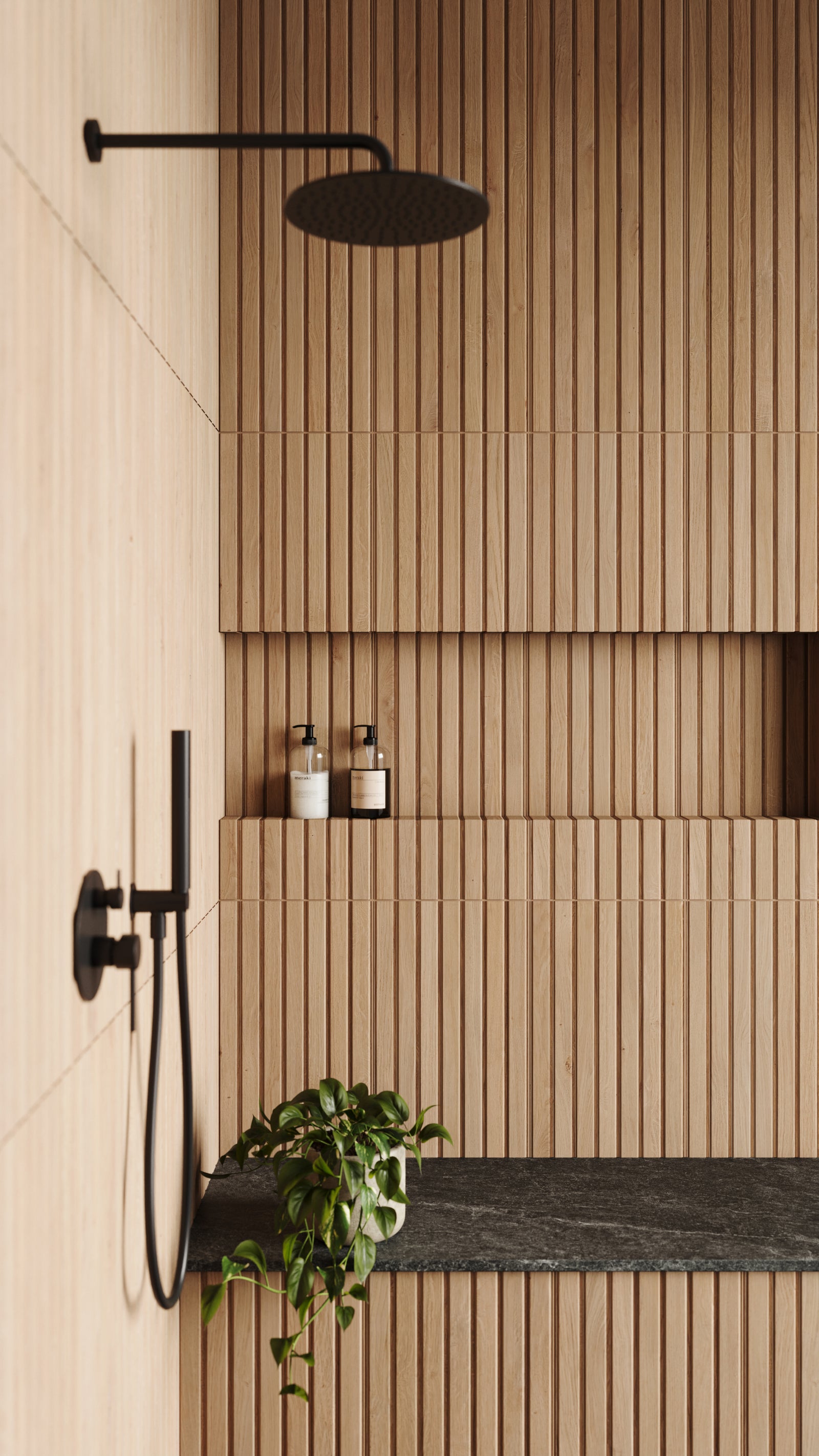 Zayne 12x36 Matte Ceramic Tile in Slat