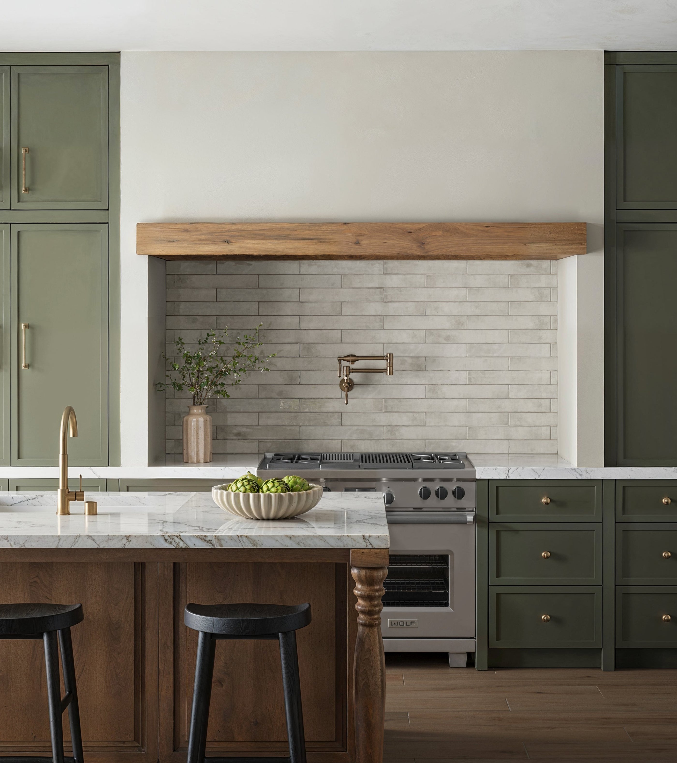 Jaden 2.5x16 Glossy Ceramic Tile in Dove