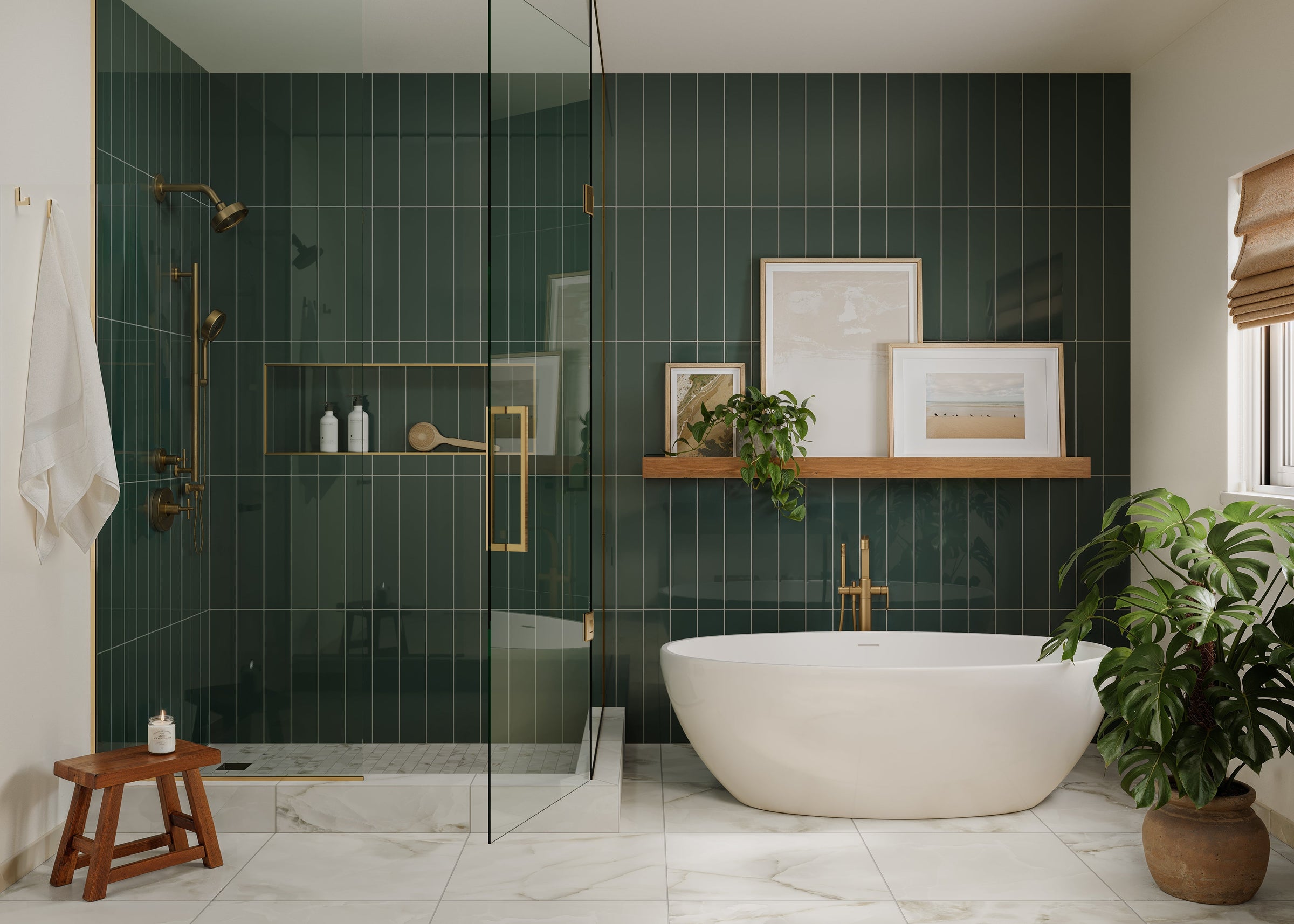 Astrid 3x24 Matte Porcelain Bullnose Tile in Pearl