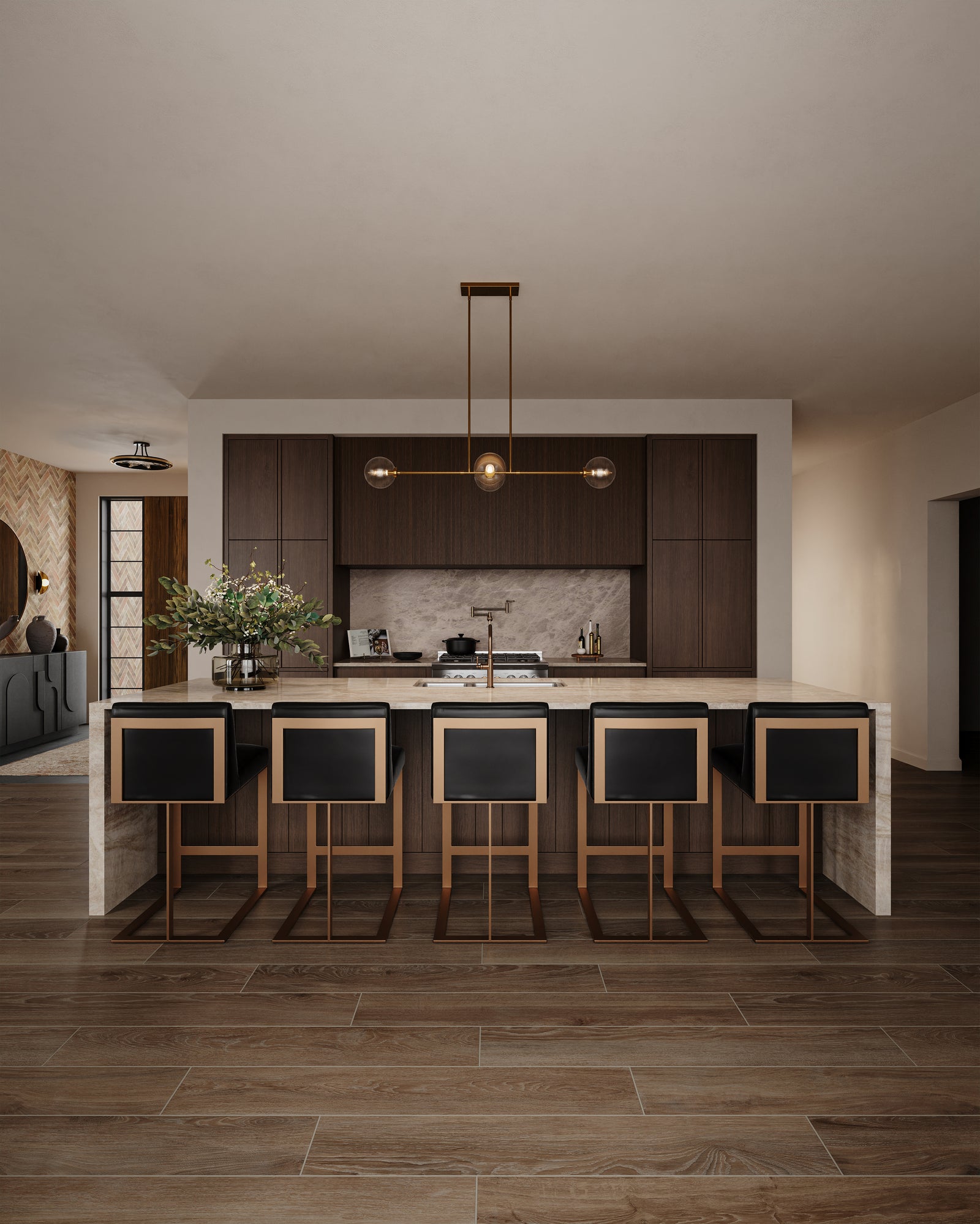 Jameson 8x48 Matte Porcelain Tile in Umber