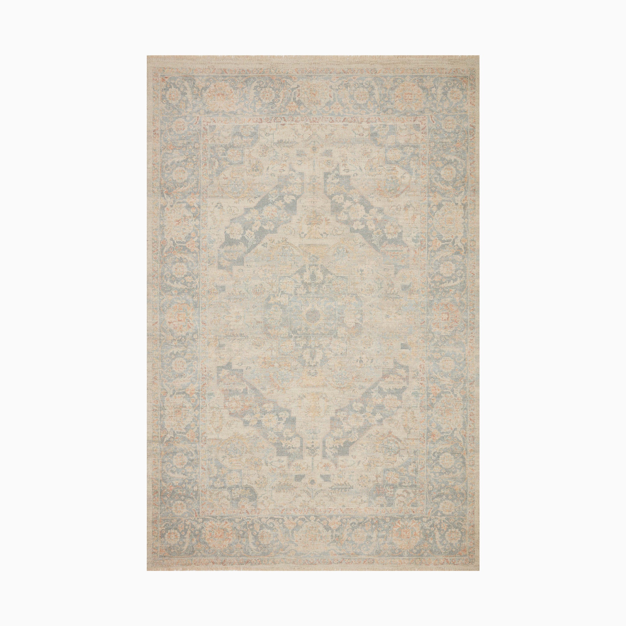 Marcela Cotton Rug in Natural / Opal