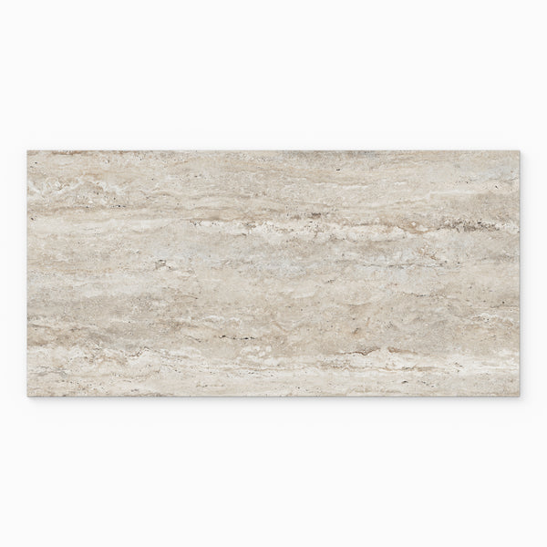 Marlow 24x48 Matte Porcelain Tile in Silver