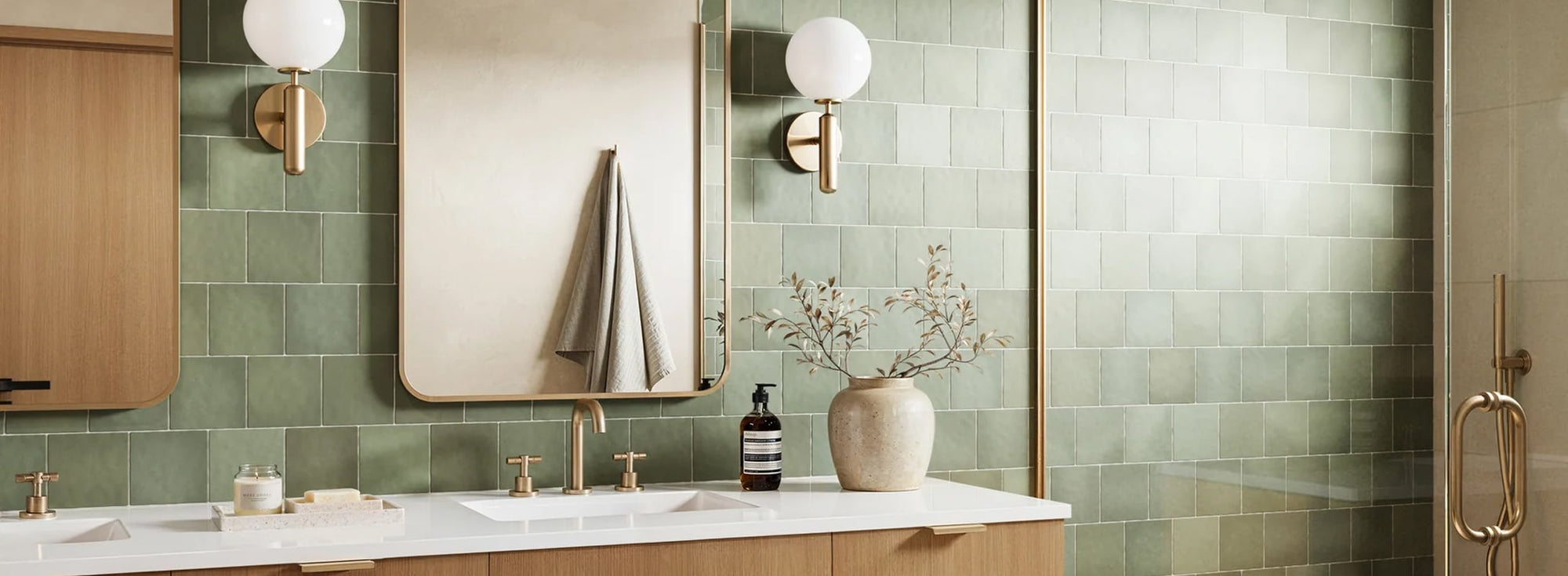 Decorative Bathroom Tile | Shower, Floor & Wall