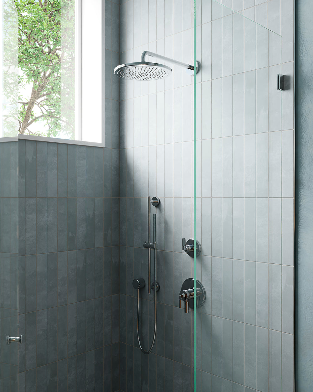 Isabel 2.5x12 Matte Porcelain Tile in Slate