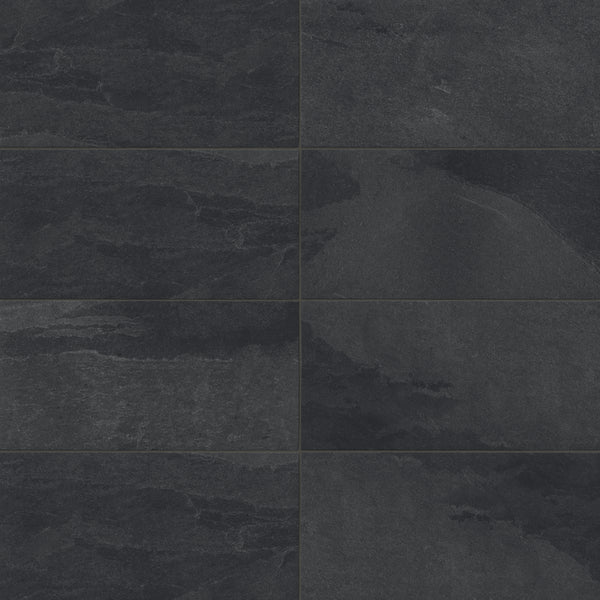 Aurora 12x24 Matte Porcelain Tile in Lava