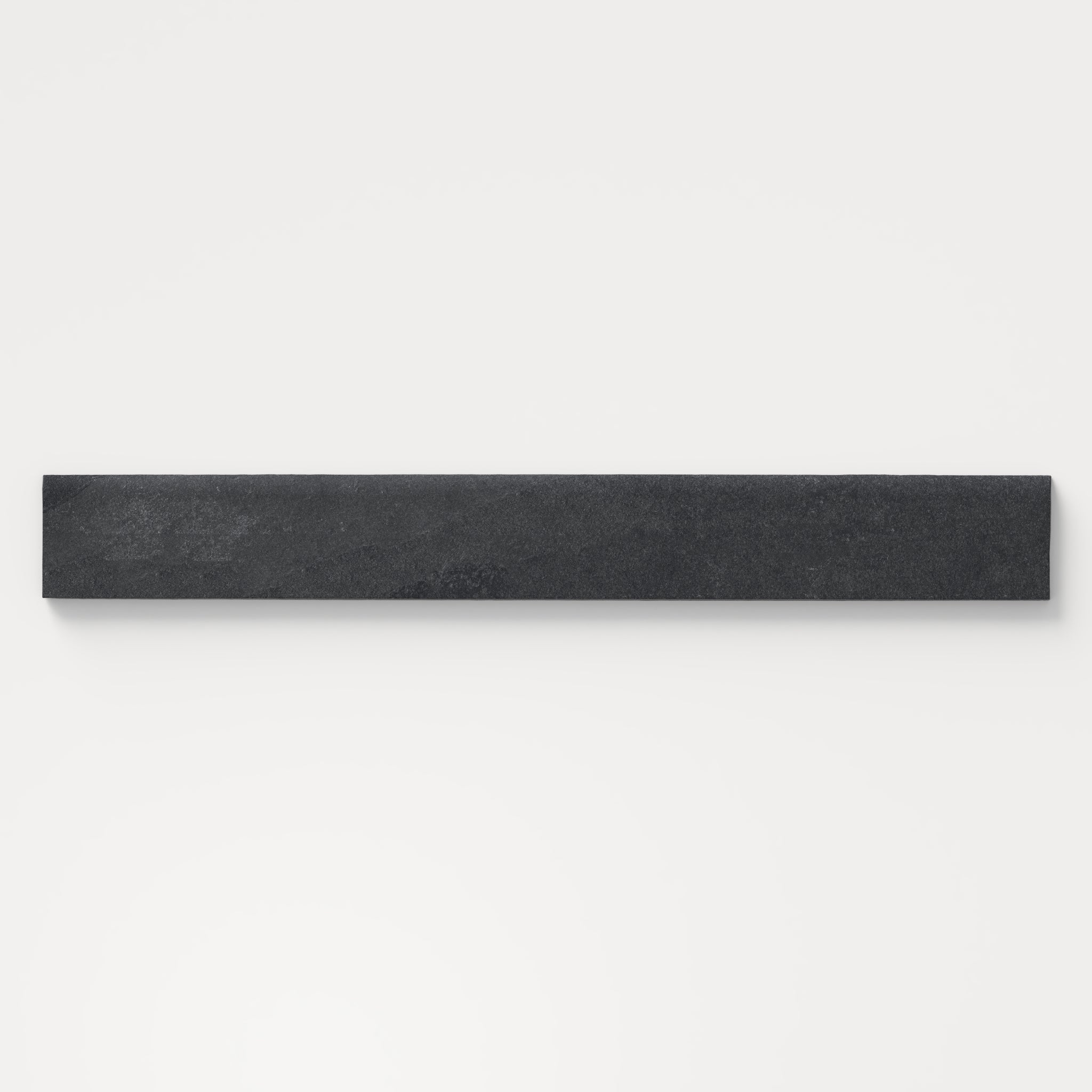 Aurora 3x24 Matte Porcelain Bullnose Tile in Lava