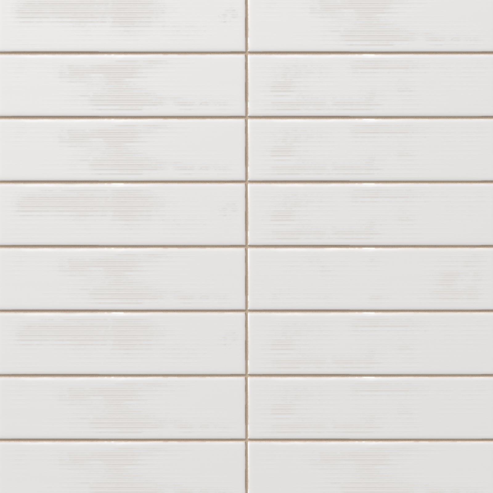 Kai 3x12 Glossy Porcelain Tile in Vintage White