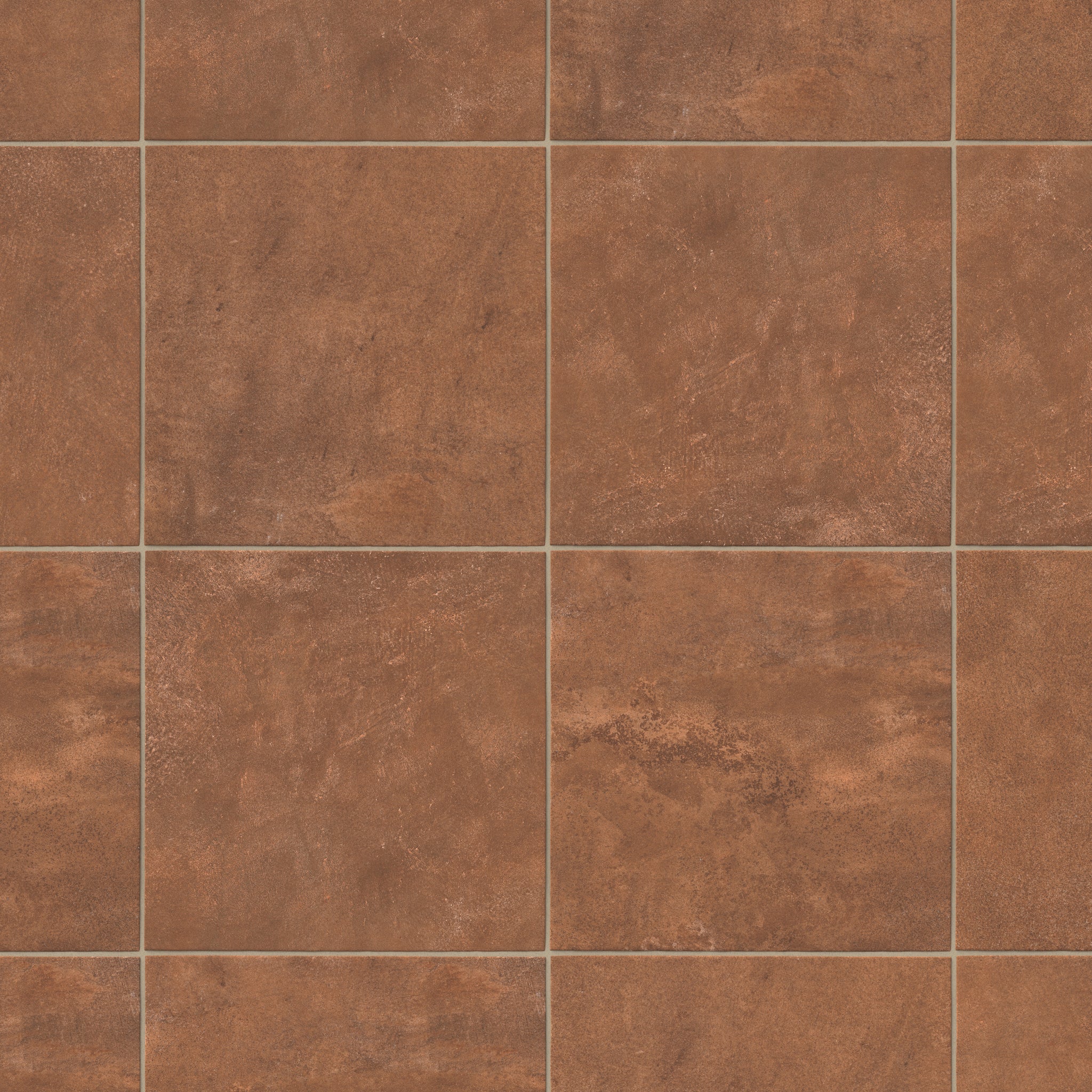 Kai 12x12 Matte Porcelain Tile in Terracotta