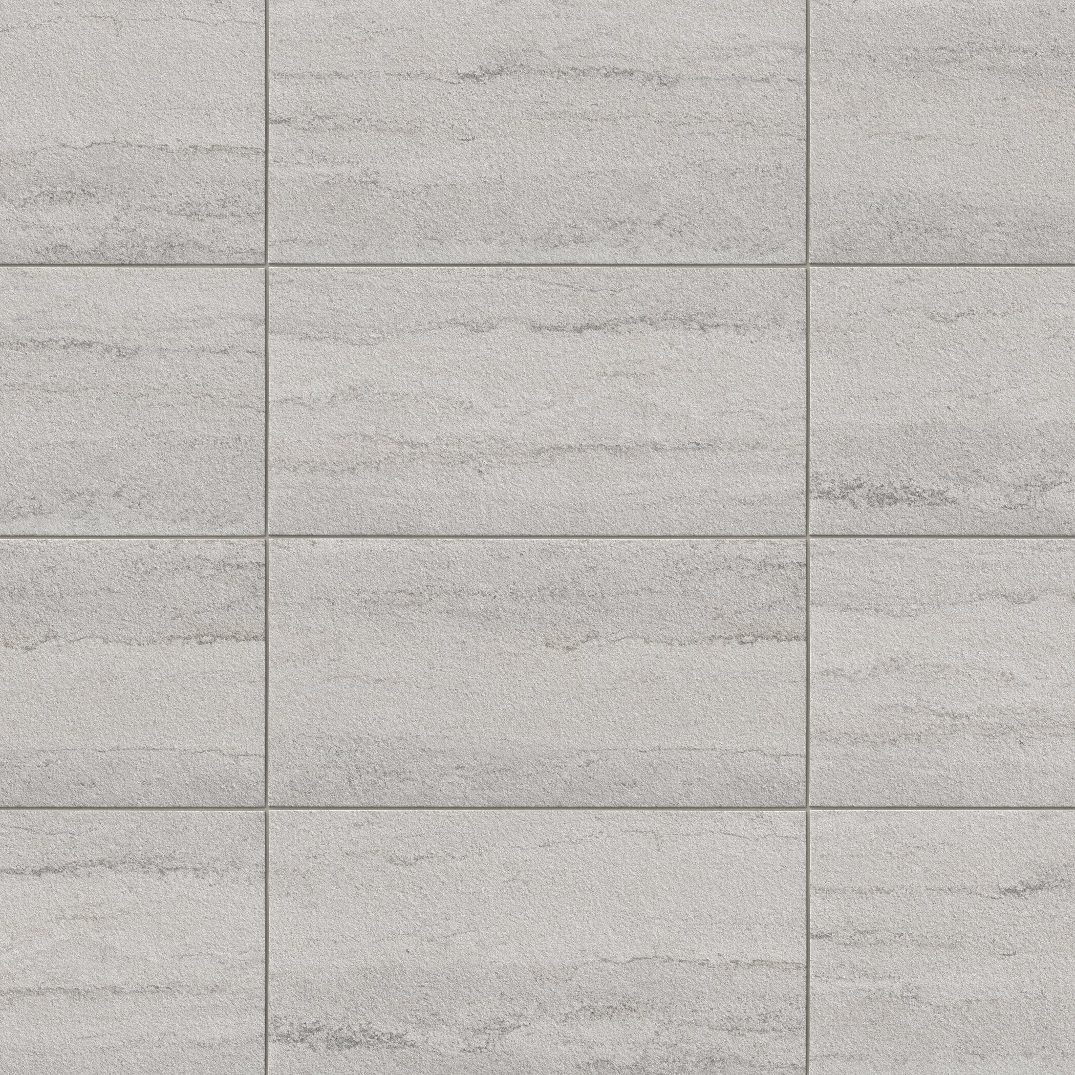 Vesper 12x24 Matte Porcelain Tile in Strata Grey