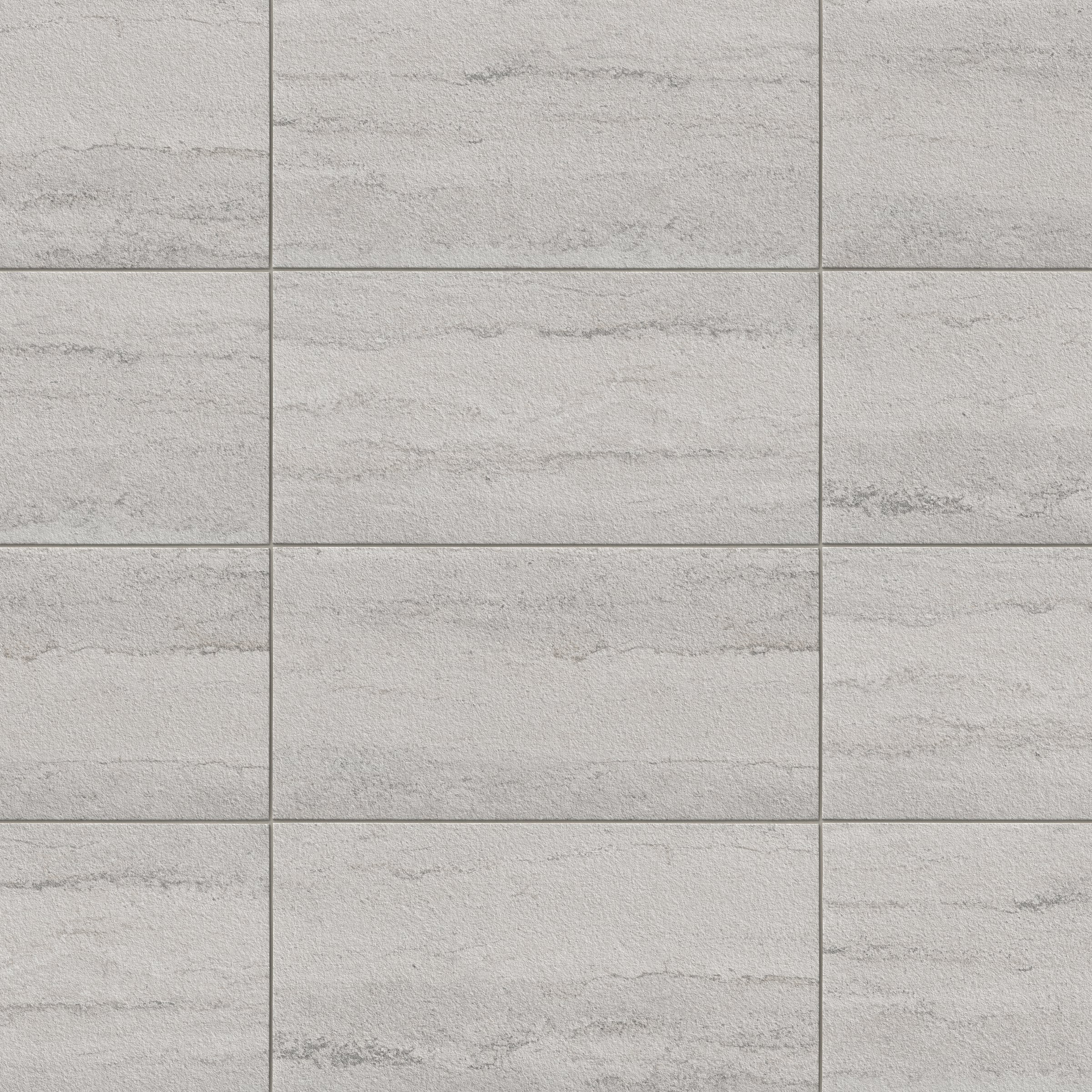 Vesper 12x24 Matte Porcelain Tile in Strata Grey