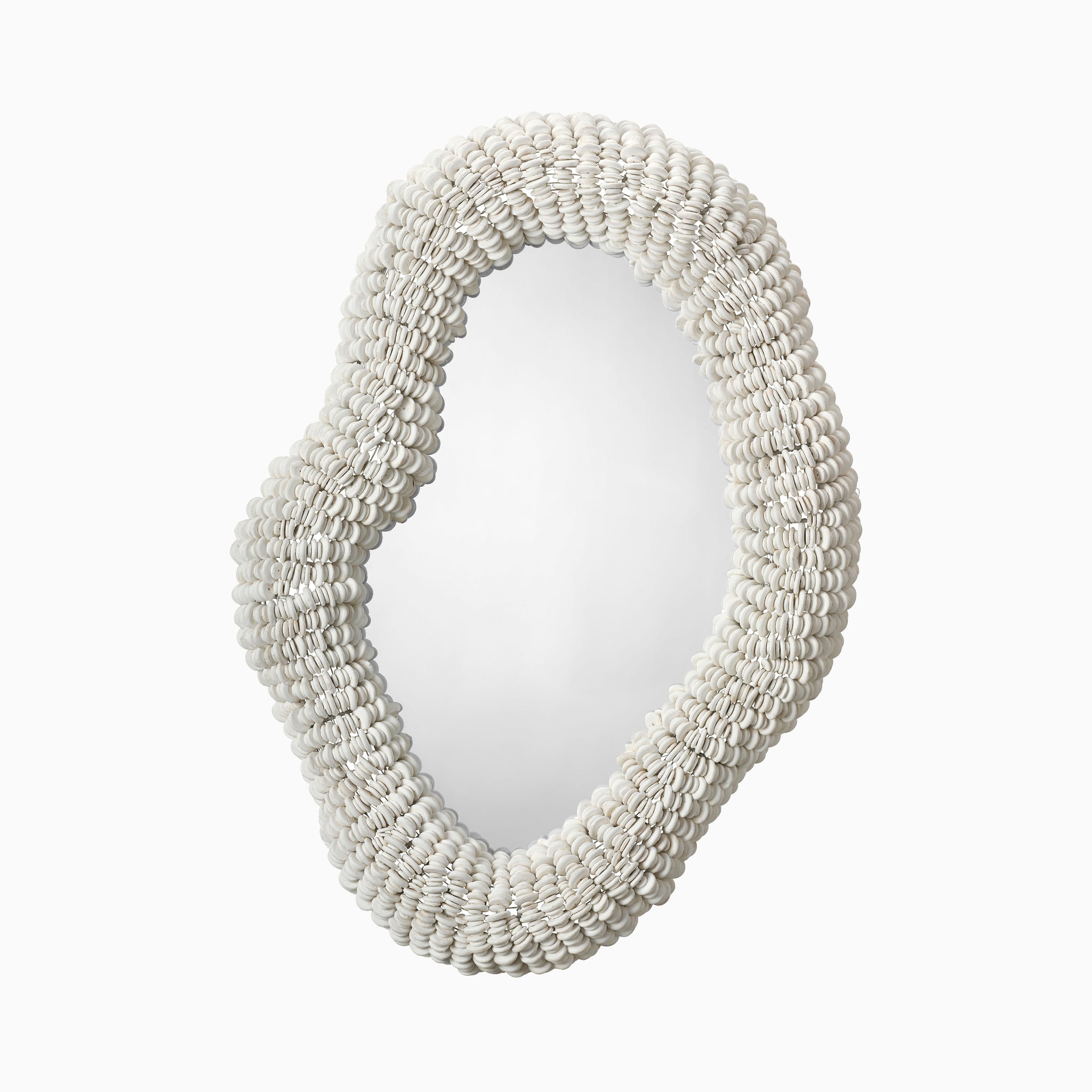 Aloura Mirror in White
