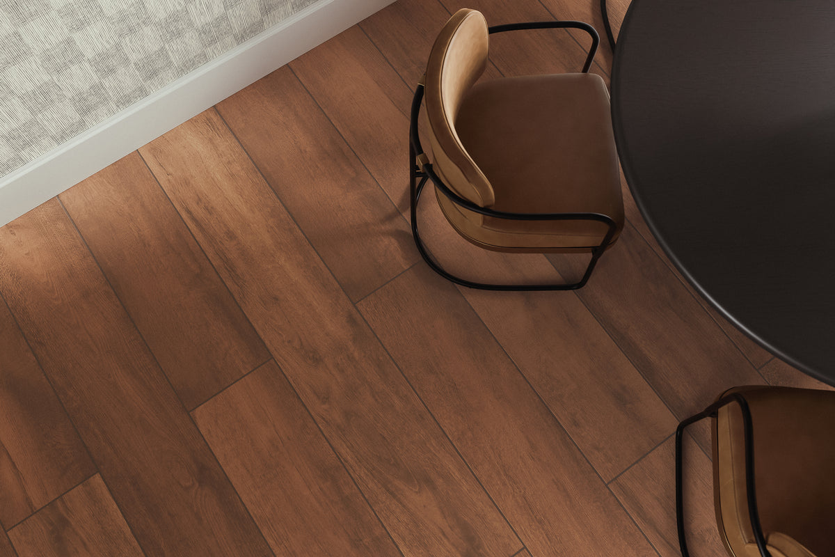 Nora 8x48 Matte Porcelain Tile in Honey